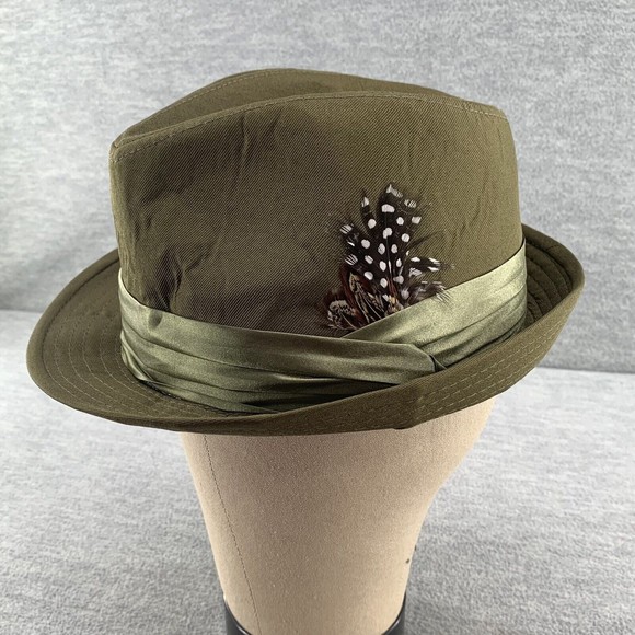 Bruno Capelo | Accessories | Bruno Capelo Green Men Fedora Hat Size Sm ...
